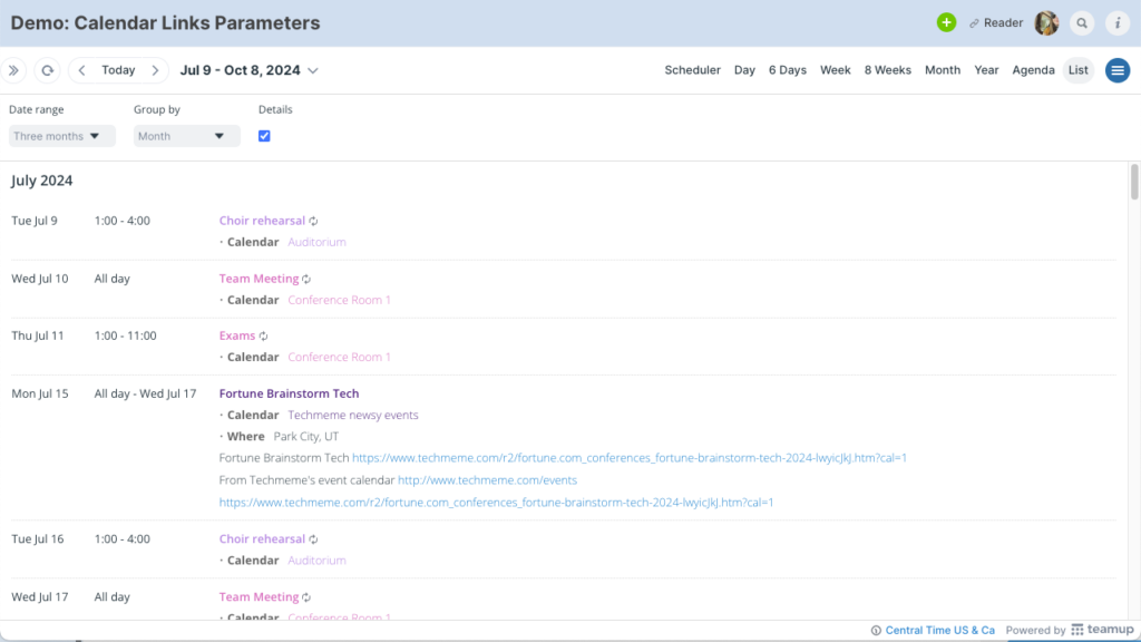Unlocking Customization Options with Calendar Link Parameters