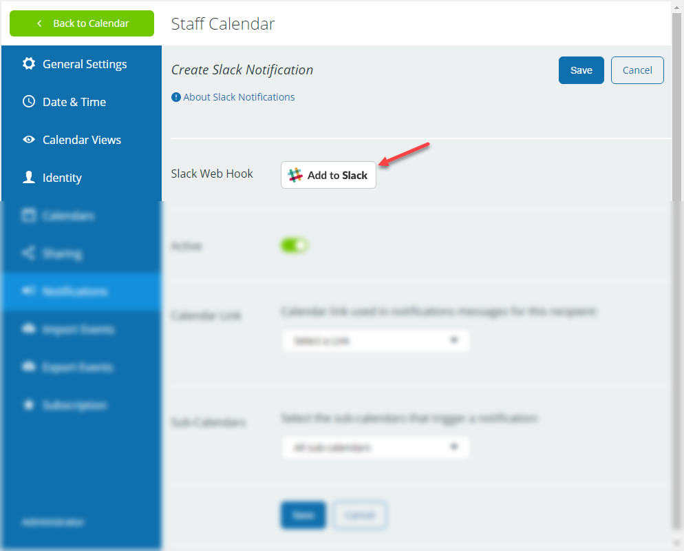 Slack Integration (1): How to Post Calendar Notifications to Group Channels