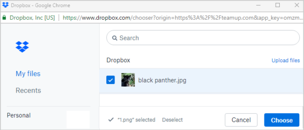 How to Insert Images and Link Files from Dropbox