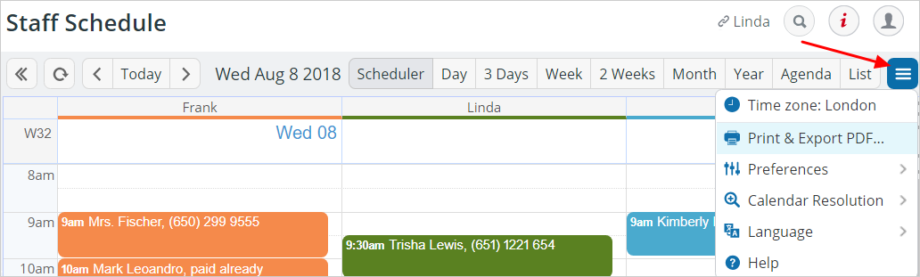 Print a Calendar with Ease Using the PDF Generator