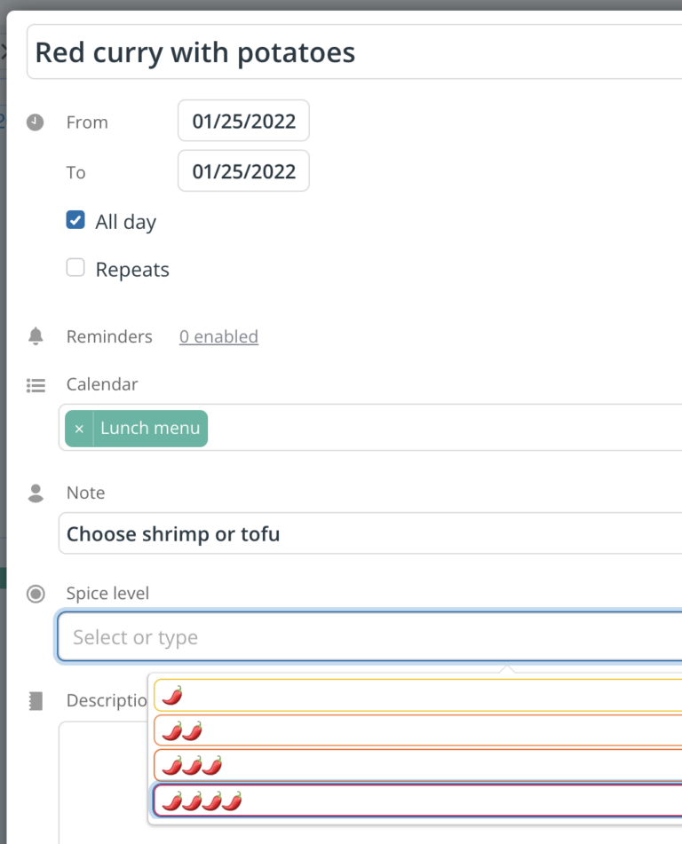 Use Unicode Characters for Custom Field Options