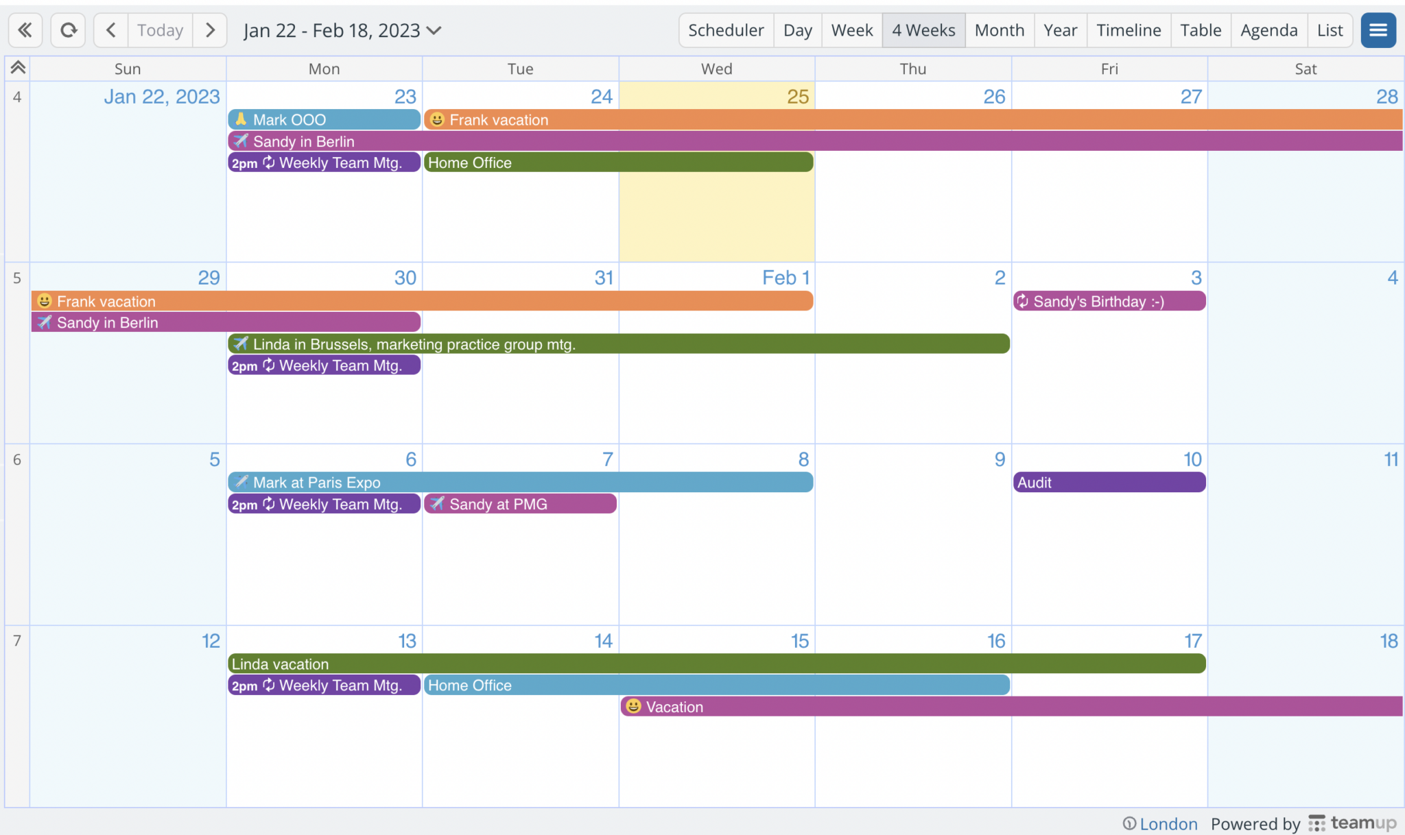 How to Hide Weekends