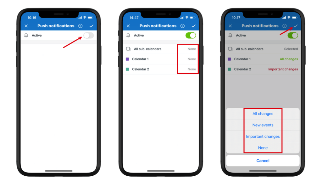 Stay On Top of Calendar Changes with Teamup Push Notifications